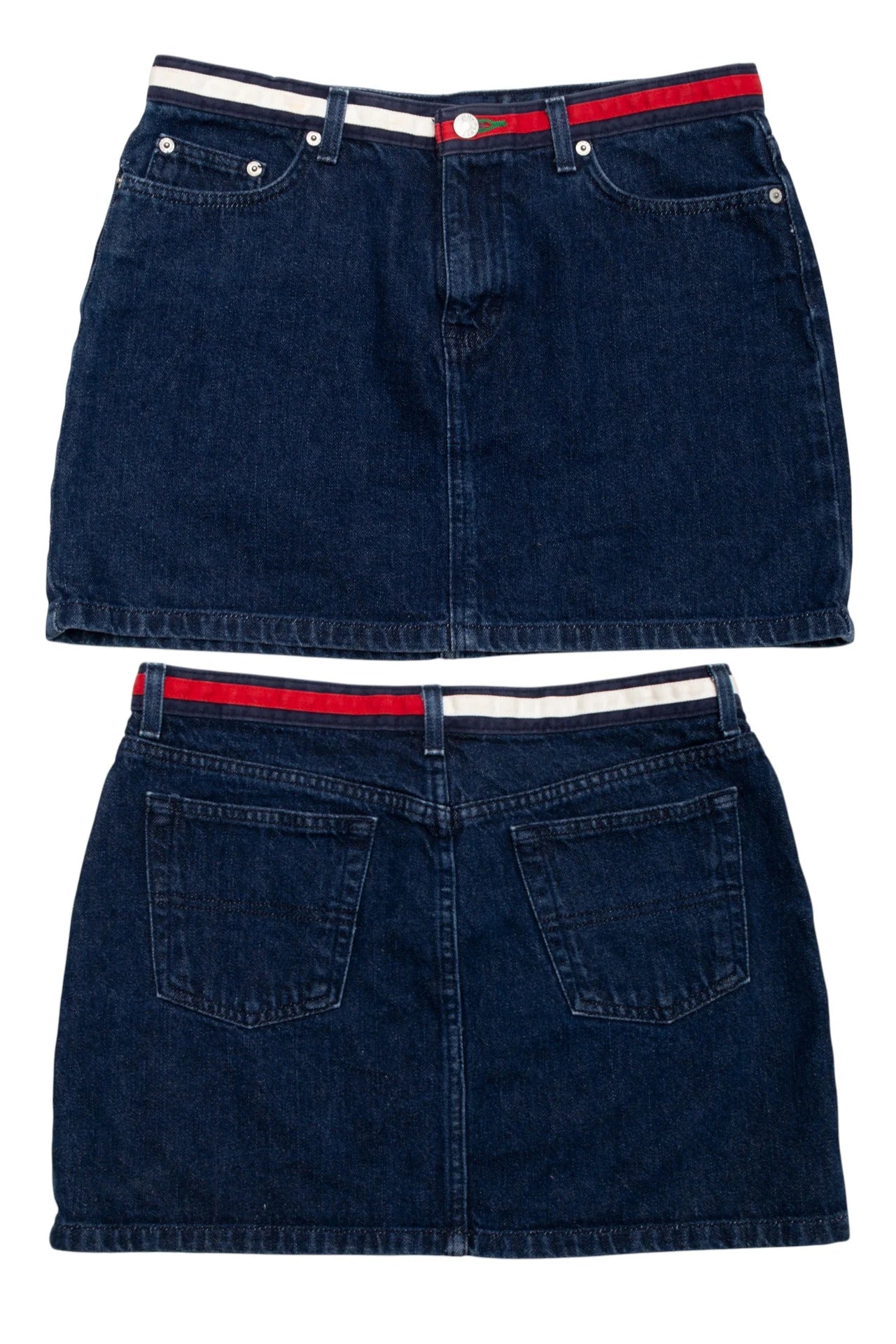 Tommy Jeans Denim Mini Skirt Blue | c. 168 | Size 8/10 – PrelovedCharlies