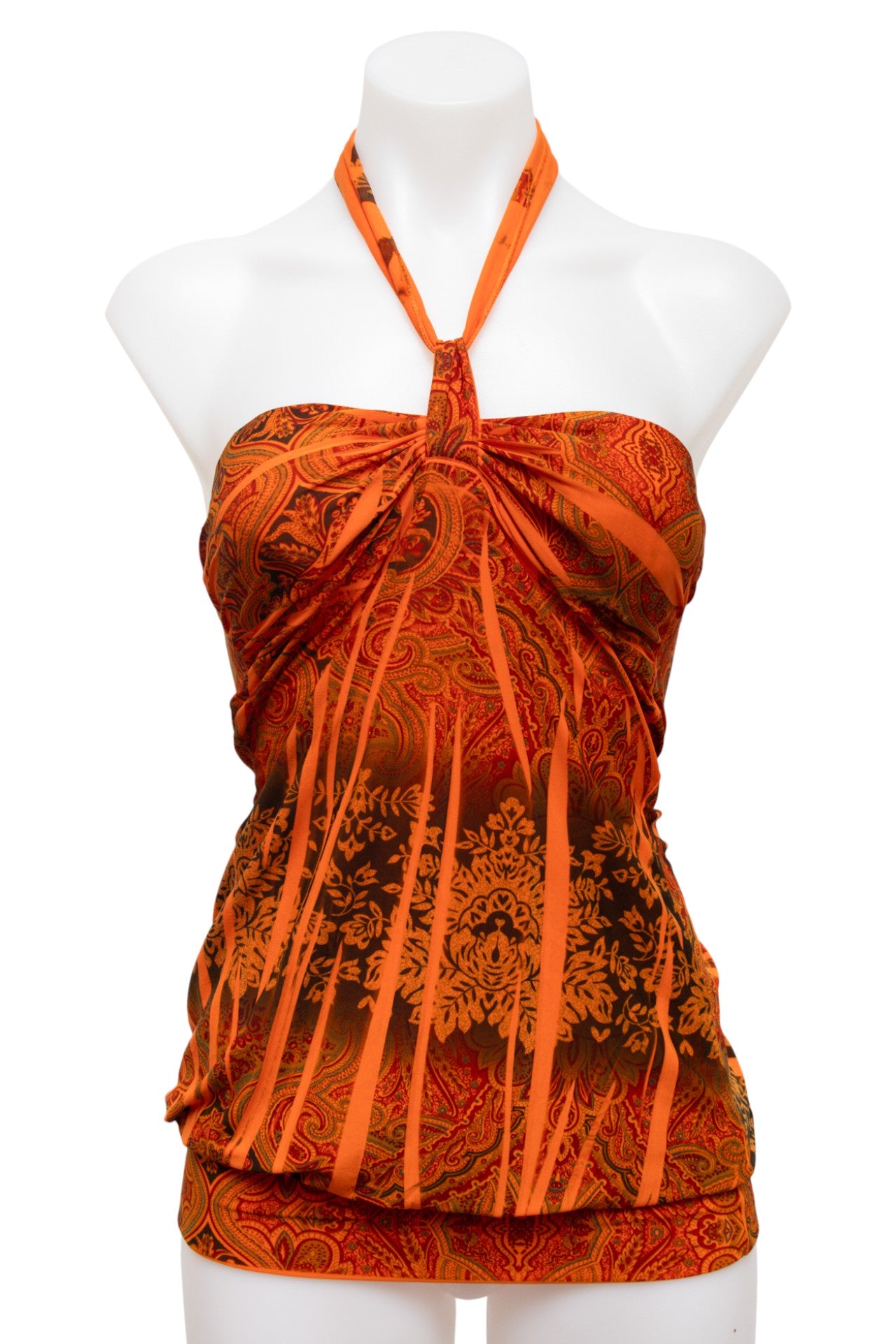 # Wet Seal Halter Top Orange | c. | Size – PrelovedCharlies